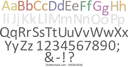 Letters Tattoo Stock Vector (Royalty Free) 1052015636 | Shutterstock