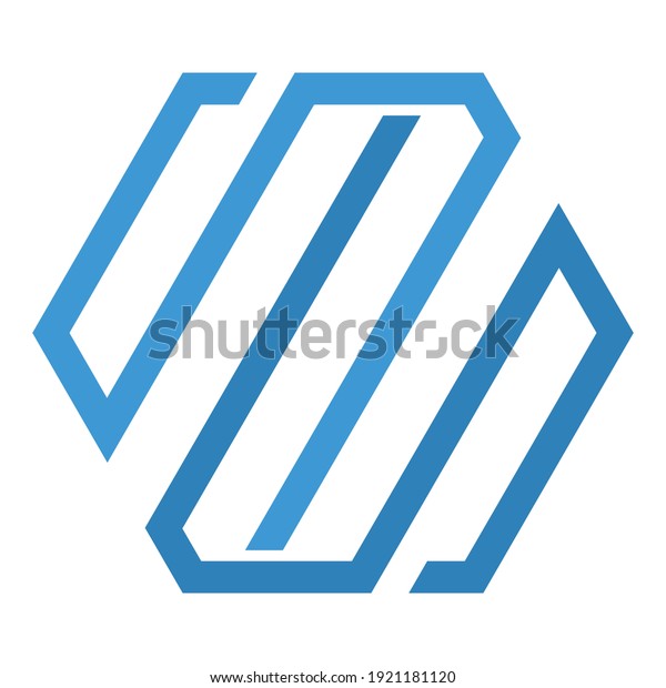 Lettes S Monogram Logo Design Stock Vector (Royalty Free) 1921181120 ...