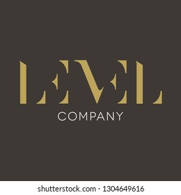 Level Logo Design Companies Stock Vector (Royalty Free) 1304649616 ...