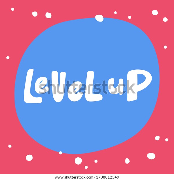 Level Sticker Social Media Content Vector Stock Vector (Royalty Free ...