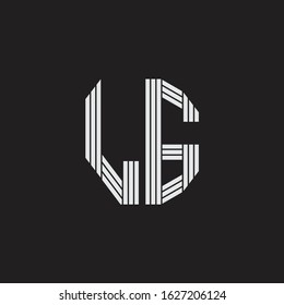 Lg Logo Monogram Outline Style Linked: เวกเตอร์สต็อก (ปลอดค่าลิขสิทธิ์ ...