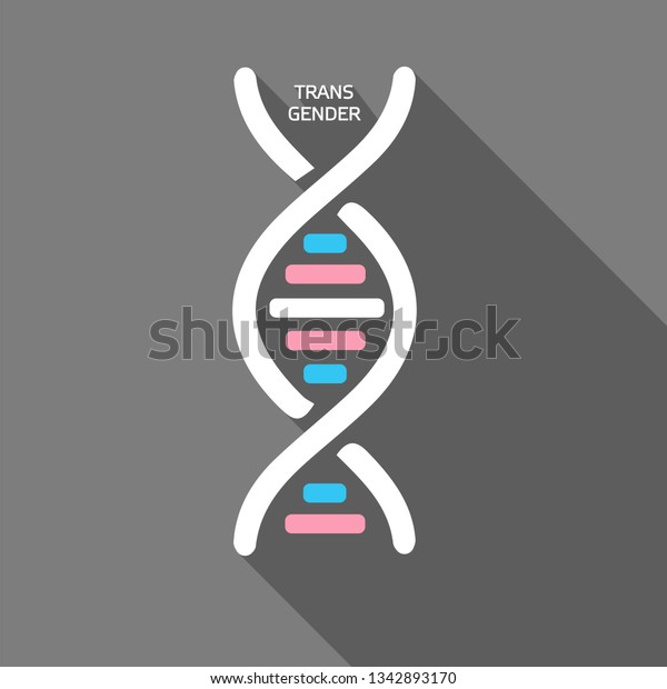 Lgbt Sign Form Dna Chains Icon Stock Vector (Royalty Free) 1342893170 ...
