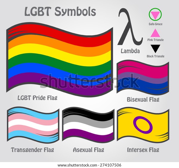 Lgbt Vector Symbols Stock Vector (Royalty Free) 274107506 | Shutterstock