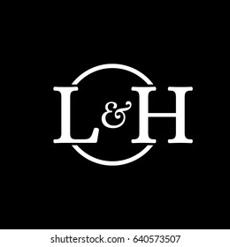 Lh Logo Stock Vector (Royalty Free) 640573507 | Shutterstock