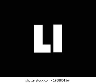Li Letter Logo Design Vector Template Stock Vector (Royalty Free ...