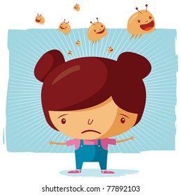 228 Head lice cartoon Images, Stock Photos & Vectors | Shutterstock