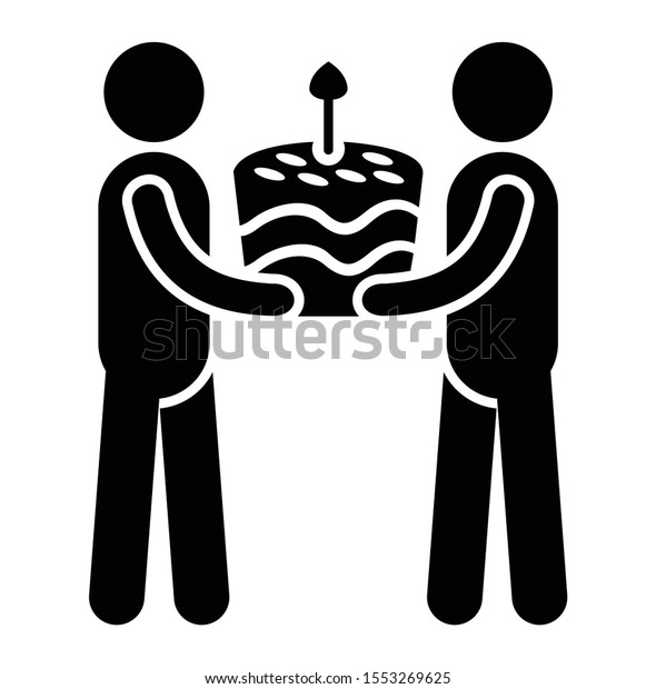 Life Event Bring Cake Vector Birthday Stock Vector (Royalty Free ...