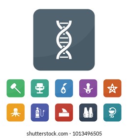 Life Icons Vector Collection Filled Life Stock Vector (Royalty Free ...