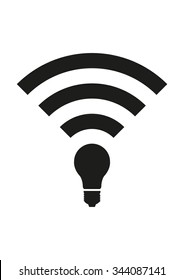 Lifi Icon Design Concept Lifi Zone Stock Vector (Royalty Free ...