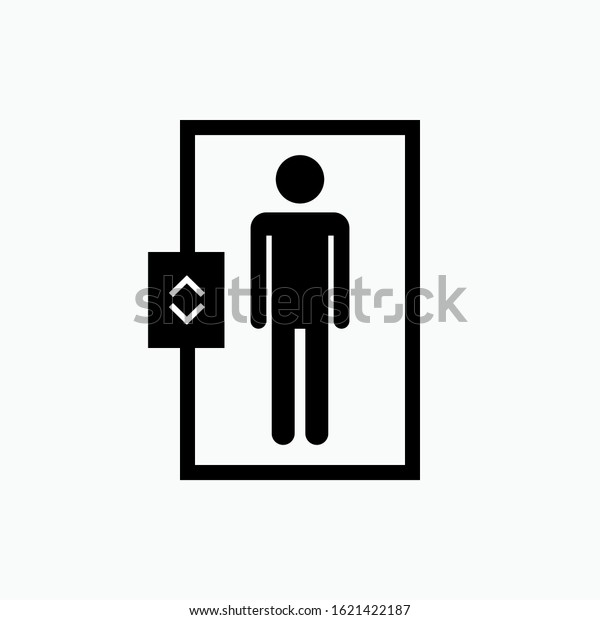 Lift Icon Elevator Illustration Sign Symbol Stock Vector (Royalty Free ...