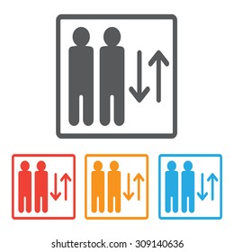 Lift Symbol Set Stock Vector (Royalty Free) 309140636 | Shutterstock