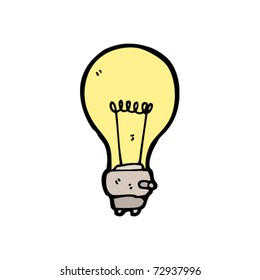 Light Bulb Cartoon Stock Vector (Royalty Free) 72937996 | Shutterstock
