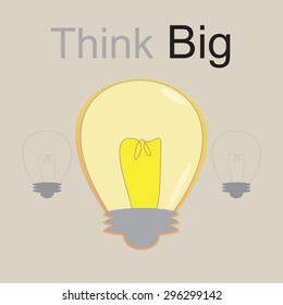 Drawing Idea Light Bulb Concept Creative Stock Vector (Royalty Free ...