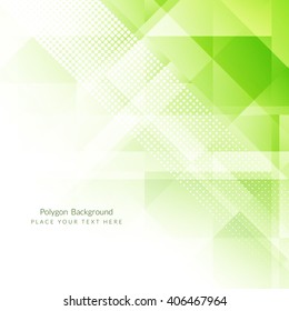 Light Green Color Polygonal Shape Background Stock Vector (Royalty Free ...