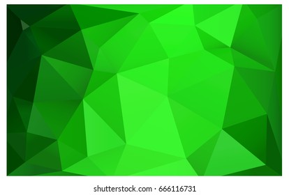 Green Random Triangles Texture Vector Composition Stock Vector (Royalty ...