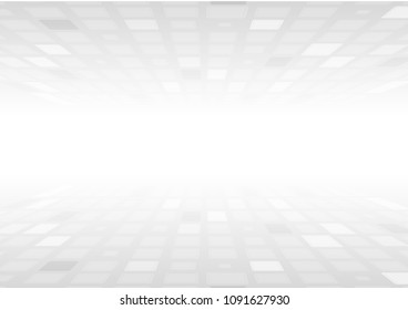 Light Grey Squares Abstract Technology Background Stock Vector (Royalty ...