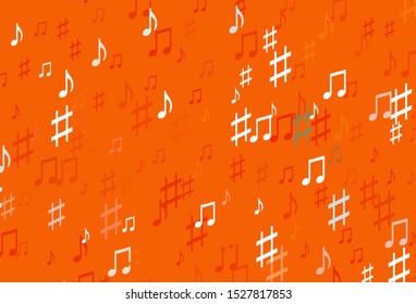 Music Note Background Design Stock Vector (Royalty Free) 118974055 ...