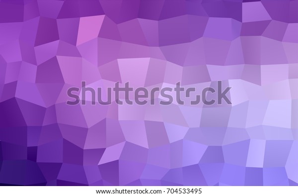 Light Purple Vector Low Poly Background 스톡 벡터(로열티 프리) 704533495