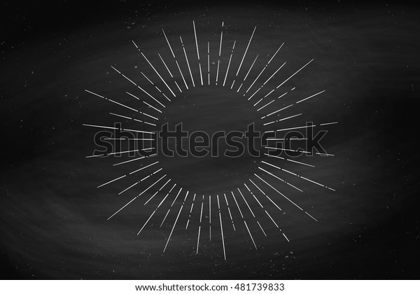 Light Rays Sunburst Rays Sun On Stock Vector (Royalty Free) 481739833 ...