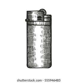 Lighter Drawing Illustration Stock Vector (Royalty Free) 555946483 ...