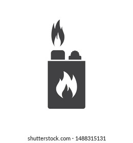 Lighter Icon Lighter Vector Icon On Stock Vector (Royalty Free ...