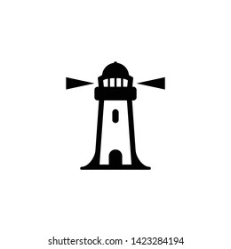 Lighthouse Simple Icon Logo Symbol Stock Vector (Royalty Free ...
