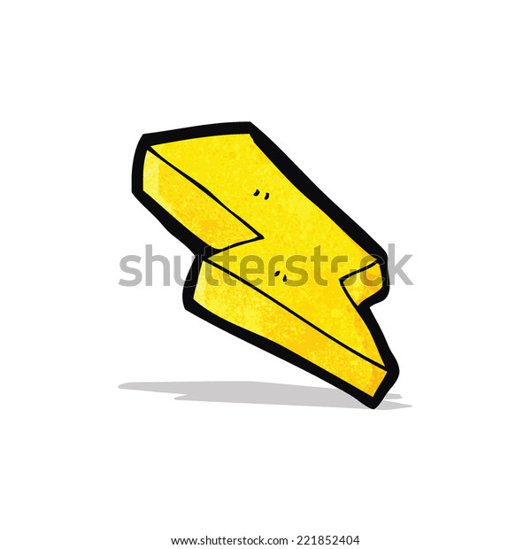 Lighting Bolt Cartoon Symbol Stock Vector (Royalty Free) 221852404 ...