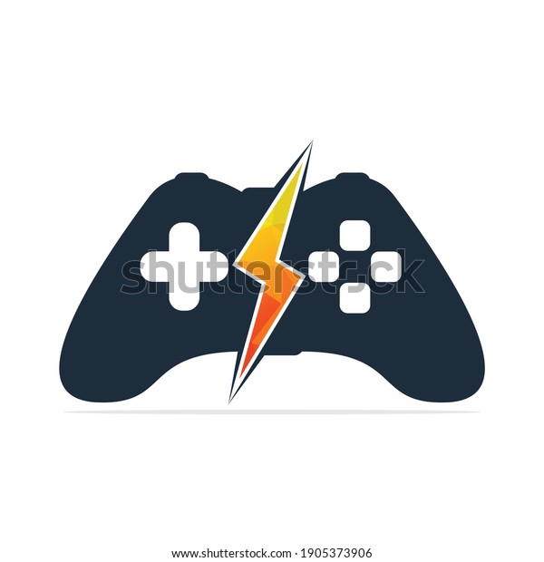 Lightning Bolt Gaming Logo Vector Joystick: เวกเตอร์สต็อก (ปลอดค่า ...