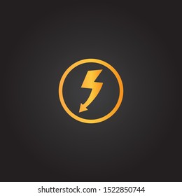 Lightning Logo Template Design Vector Illustration: vector de stock ...