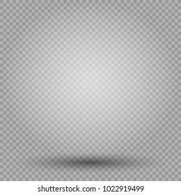 Lights Shadow Glowing On Transparent Background Stock Vector (Royalty ...
