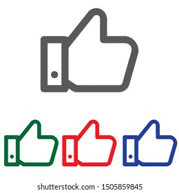 Like Good Icon Vector Illustration Stock Vector (Royalty Free ...