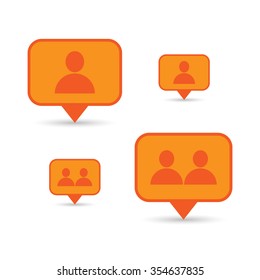 Like Sign Comment Icons Logo Like Stock Vector (Royalty Free) 354637835 ...