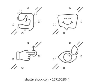 Like Smile Chat Drag Drop Line Stock Vector (Royalty Free) 1591502044 ...
