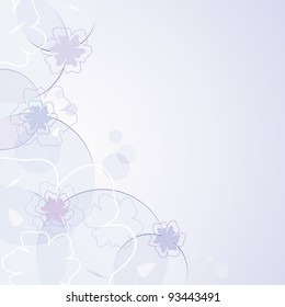 Lilac Abstract Background Flowers Stock Vector (Royalty Free) 93443491 ...