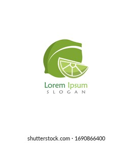 Lime Logo Design Isolated Lime Creative Stock Vector (Royalty Free ...