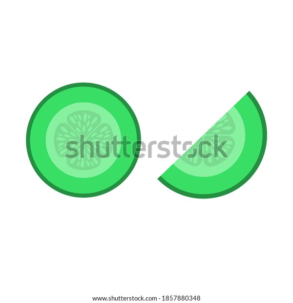 Lime Slice Green Color Vector File Stock Vector (Royalty Free ...