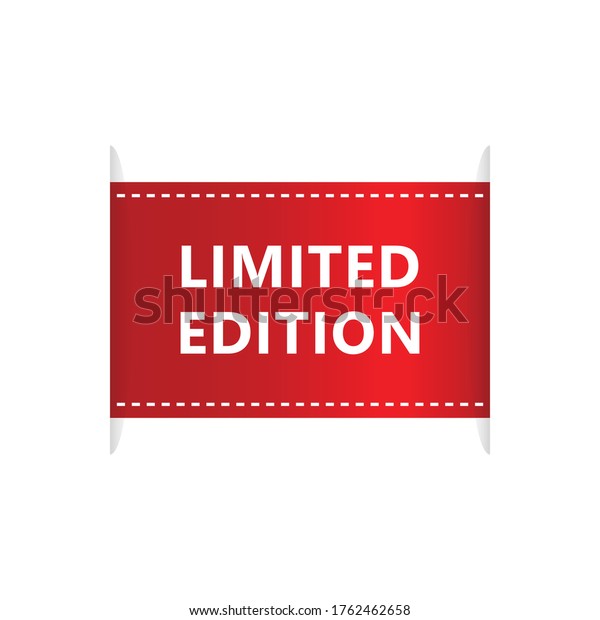 Limited Edition Banner Design Vector Illustration: เวกเตอร์สต็อก (ปลอด ...