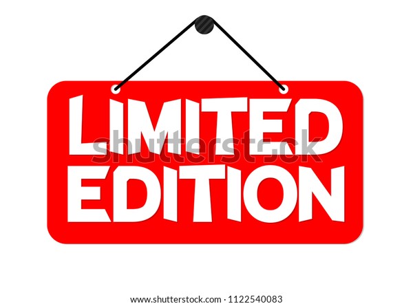 Limited Edition Tag Design Template Promo: vetor stock (livre de ...