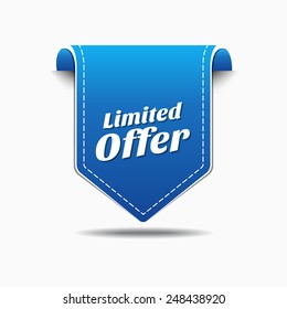 Special Offer Blue Label Icon Vector Stock Vector (Royalty Free ...