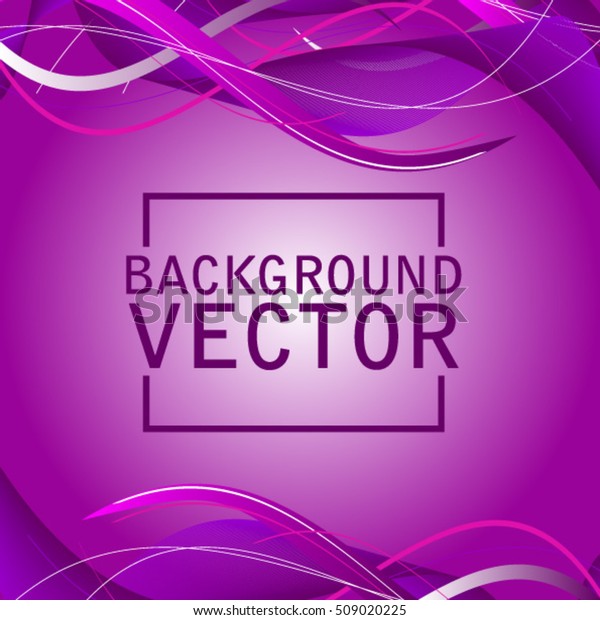 Line Abstract Background Violet Color Vector Stock Vector (Royalty Free ...