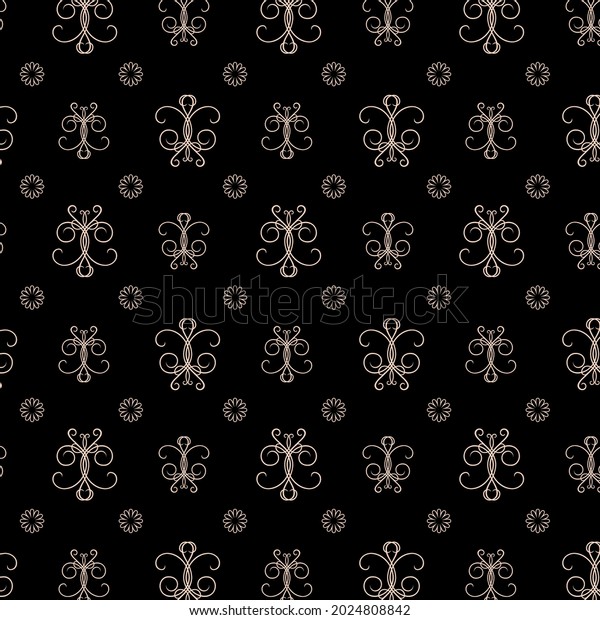 Line Abstract Motif Suitable Wallpaper Begron Stock Vector (Royalty ...