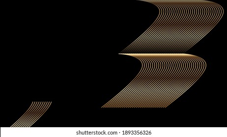 Line Art Background Vector Illustration Stock Vector (Royalty Free ...