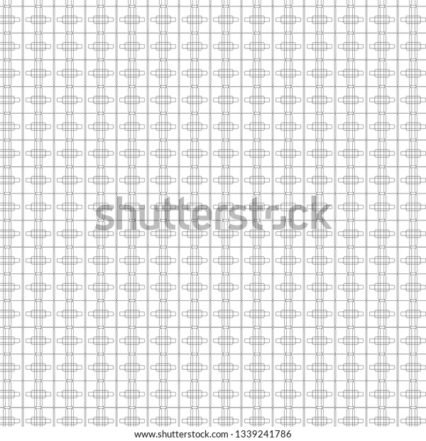 Line Art Curved Squares Repeating Pattern Stock Vector (Royalty Free ...