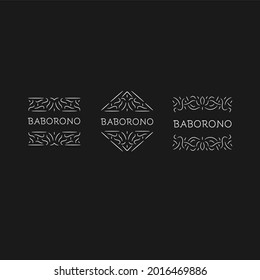 Line Art Label Design Your Logo Stock Vector (Royalty Free) 2016469886 ...