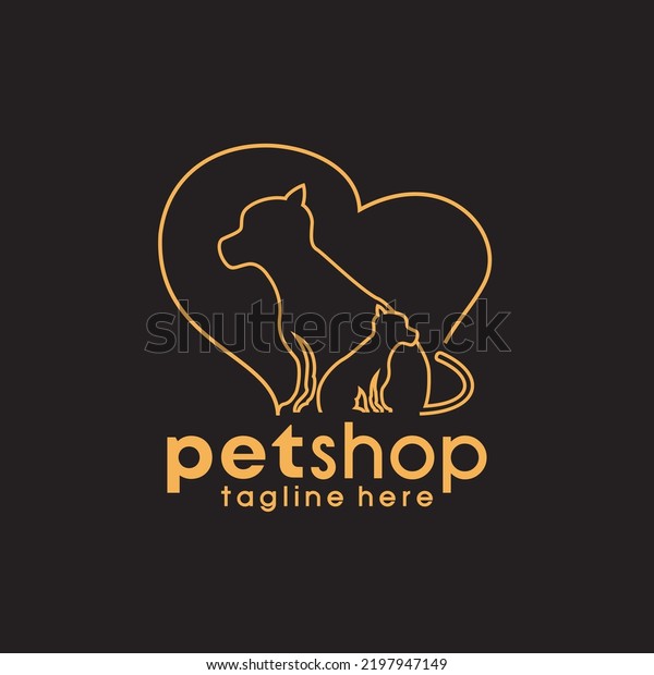 Line Art Pet Shop Premium Quality Stock Vector (Royalty Free ...