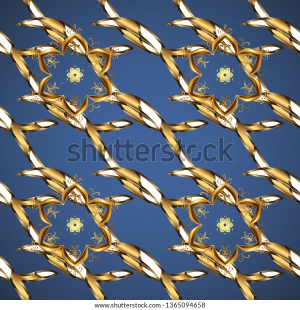Line Art Seamless Border Design Template: เวกเตอร์สต็อก (ปลอดค่า ...