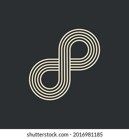 Line Art Simple Logo Brand Identity Stock Vector (Royalty Free ...