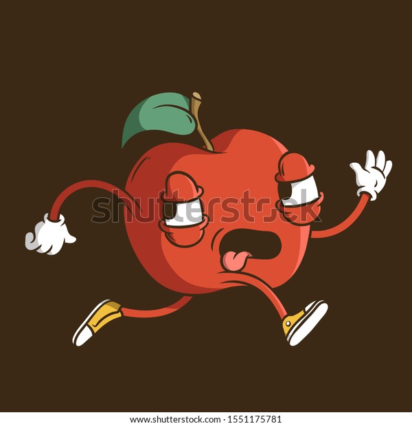 Line Art Vector Illustration Cute Cartoon Stock Vector (Royalty Free ...