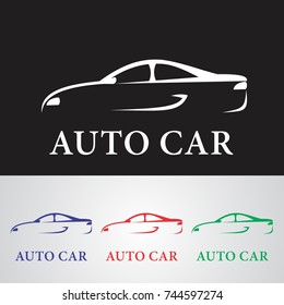 Line Car Logo Stock Vector (Royalty Free) 744597274 | Shutterstock