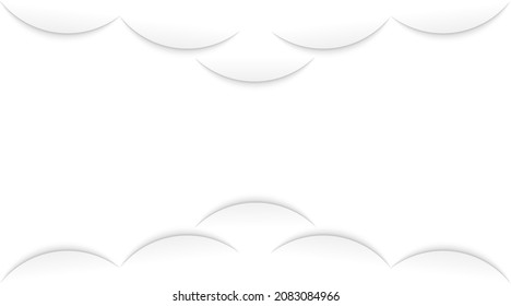 Line Curve Shadow White Background Stock Vector (Royalty Free ...